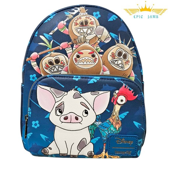 Loungefly | Bags | Loungefly Disney Moana Pua Hei Hei Kakamora Floral ...